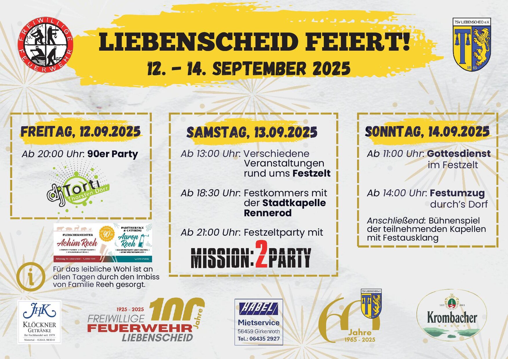 100 Jahre Feuerwehr Liebenscheid 2025 - Freiwillige Feuerwehr Liebenscheid